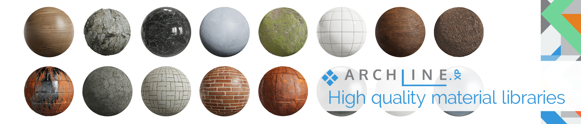 PBR material libraries